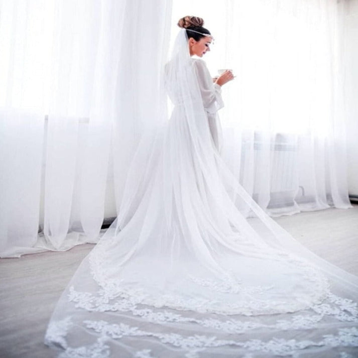 Buy latest White Bridal Wedding Veil | Gownlink – GownLink