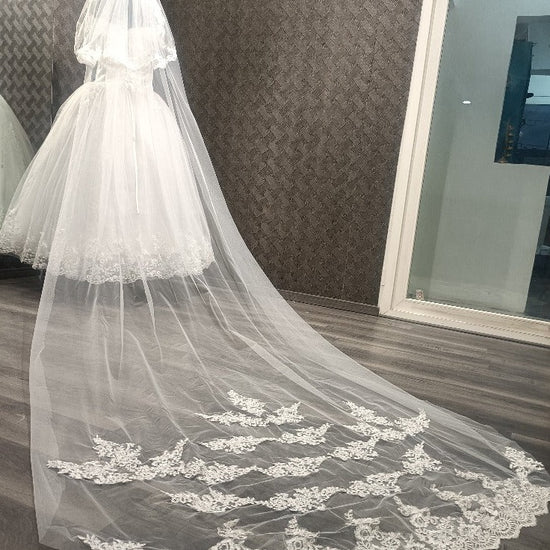 Buy latest White Bridal Wedding Veil | Gownlink – GownLink